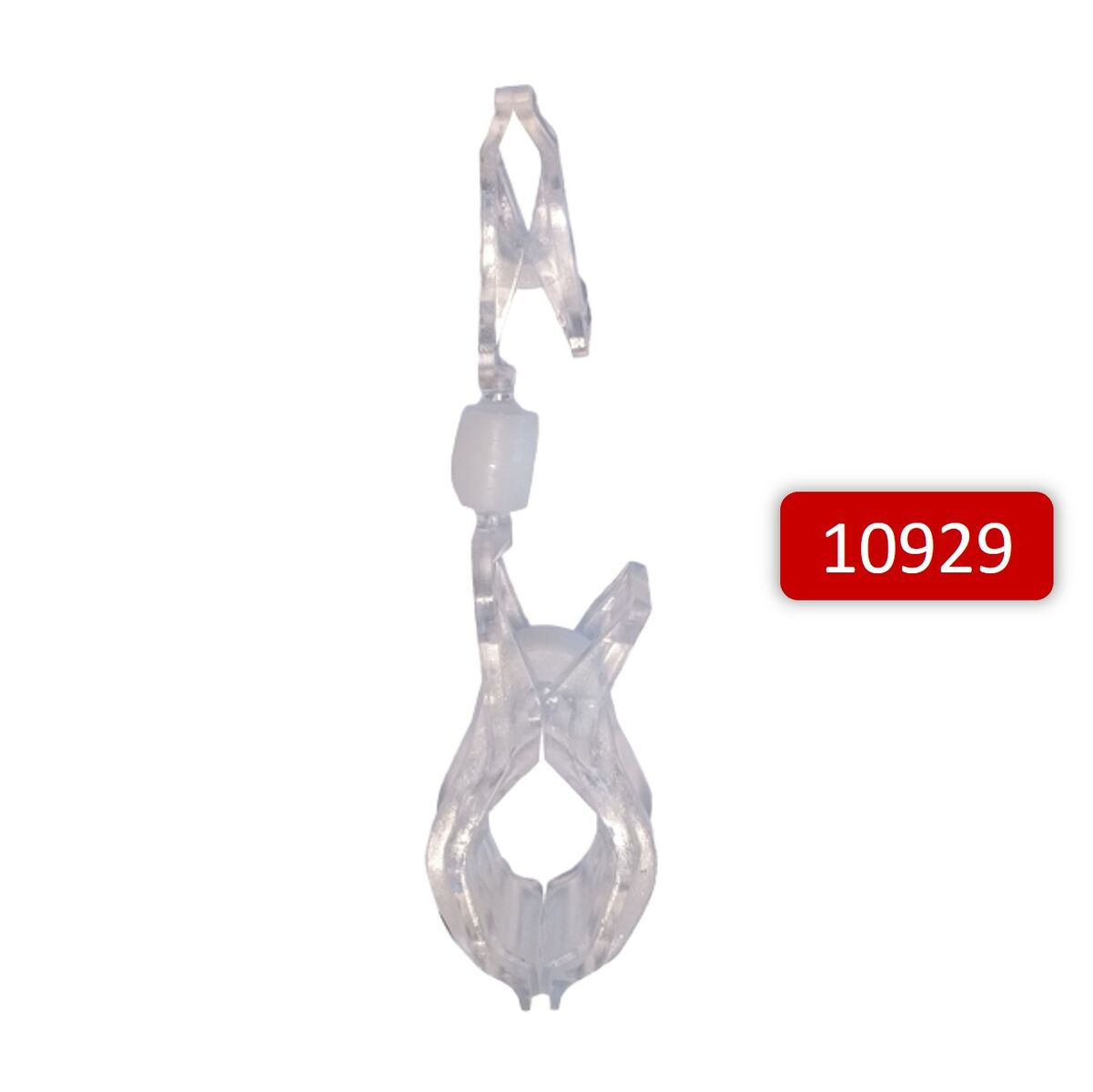 Multiclips with Large tube gripper & small gripper Transparent 10 pcs ...