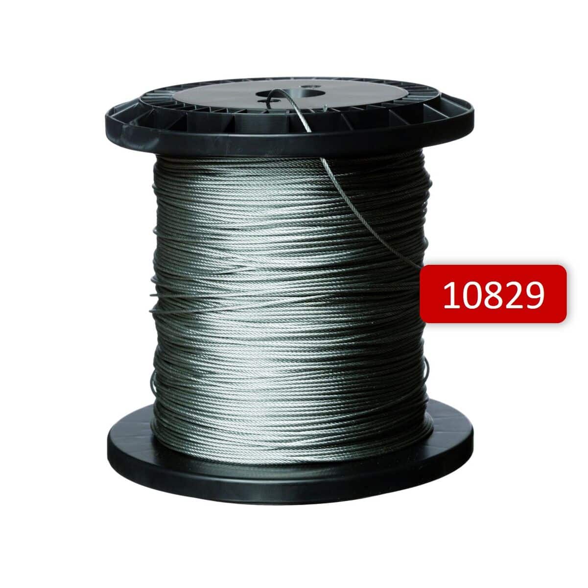 Wire Galvanised steel, 100 meter, 1 roll. - Nordic Retail